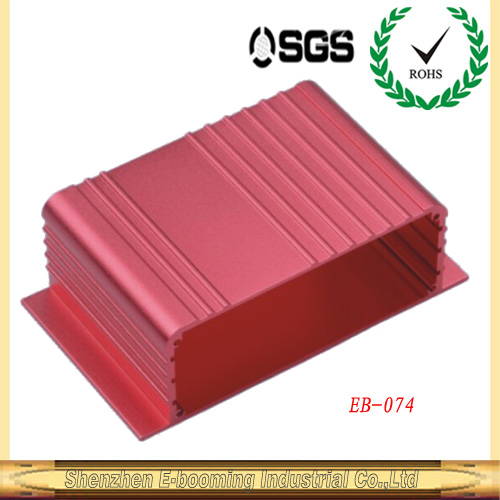 Red aluminum enclosures,Aluminum Extrusion Enclosure